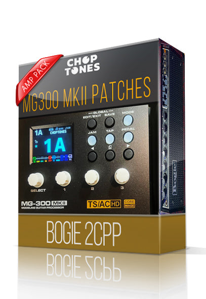 Bogie 2CPP Amp Pack for MG-300 MKII – ChopTones