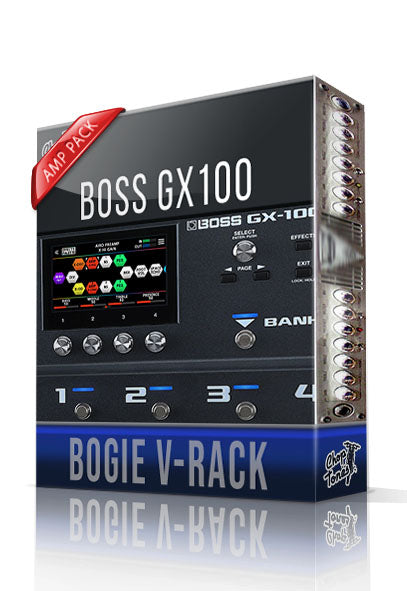 Bogie V-Rack Amp Pack for Boss GX-100 – ChopTones