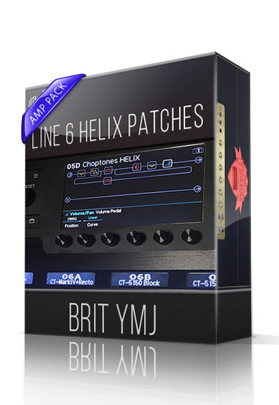 Brit YMJ Amp Pack for Line 6 Helix – ChopTones