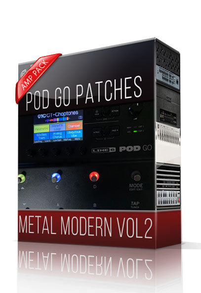 Metal Modern vol2 Amp Pack for POD Go – ChopTones
