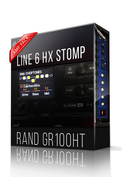 Rand GR100HT Amp Pack for HX Stomp – ChopTones