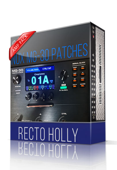 Recto Holly Amp Pack for MG-30 – ChopTones