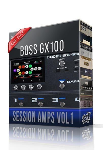 Session Amps vol1 Amp Pack for Boss GX-100 – ChopTones