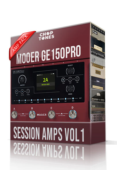 Session Amps vol1 Amp Pack for GE150 Pro – ChopTones