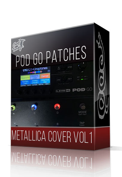 Metallica Cover Pack Vol.1 for POD Go – ChopTones