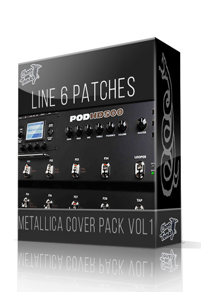 Metallica Cover Pack Vol.1 for POD HD Series – ChopTones