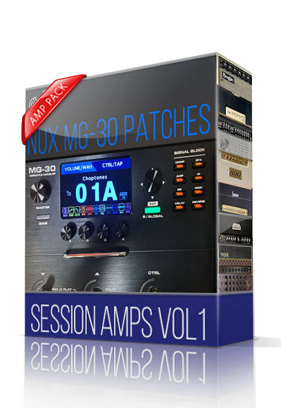 Session Amps vol1 Amp Pack for MG-30 – ChopTones