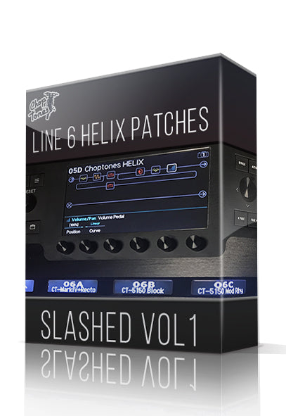 Slashed vol1 for Line 6 Helix – ChopTones